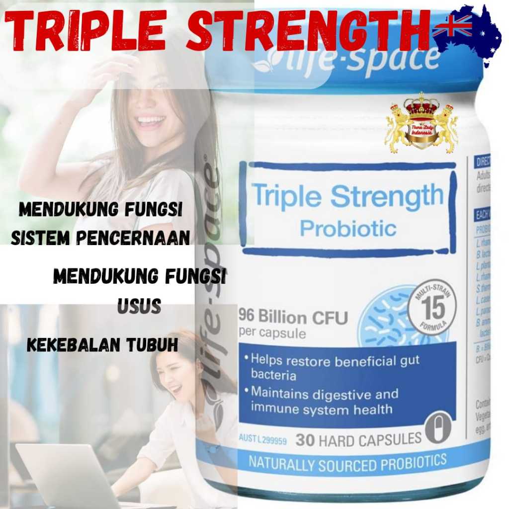 Jual life space triple strength probiotic 30 capsules | Shopee Indonesia