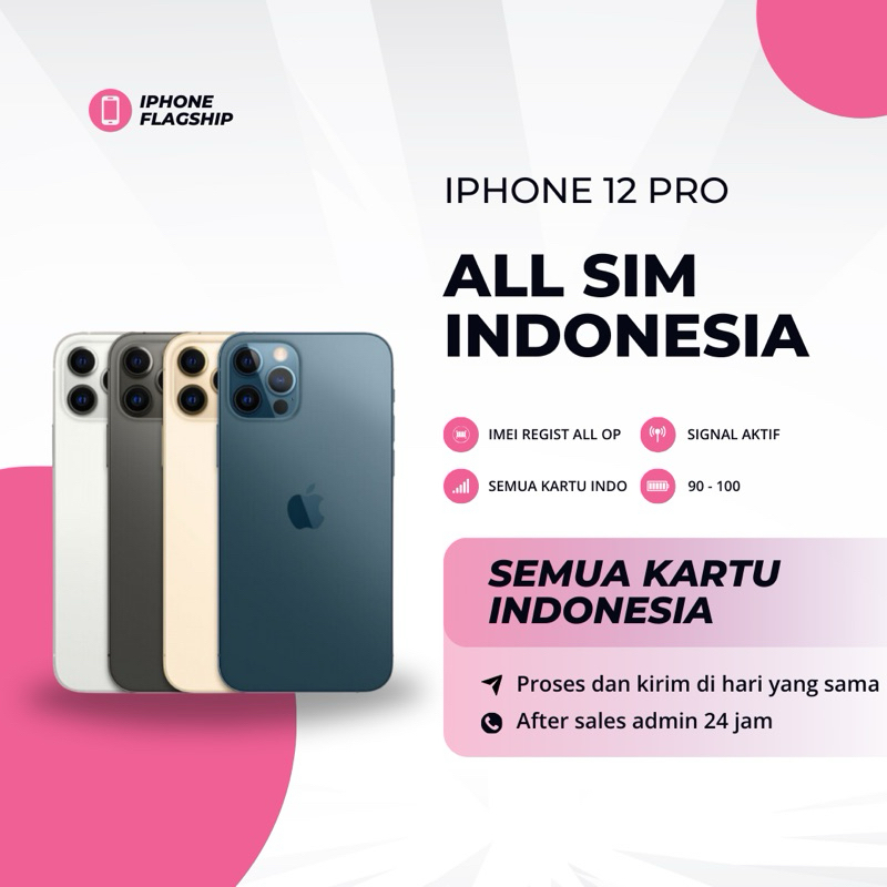 Jual KTG Ip 12 pro 128 gb 2576 gb | Shopee Indonesia