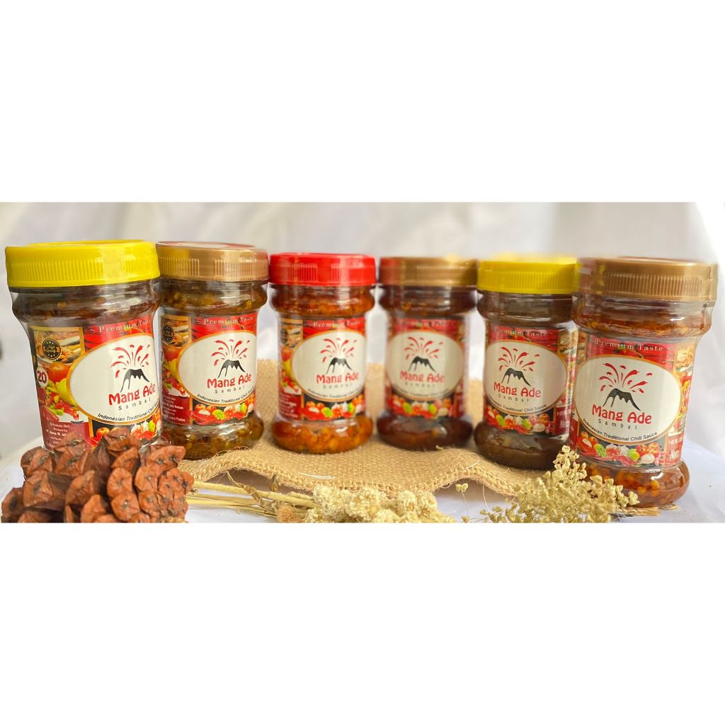 Jual Sambal MangAde Kemasan Botol 140 Gram | Shopee Indonesia