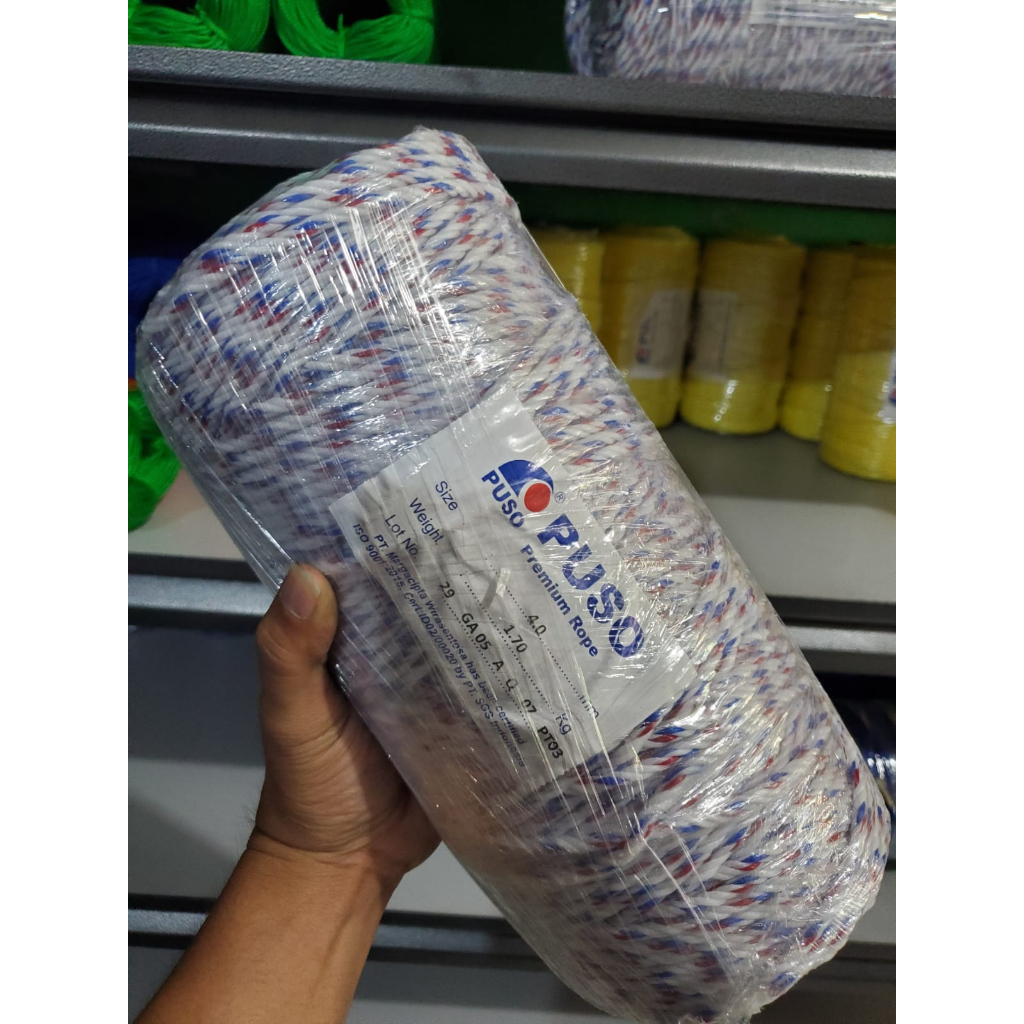 Jual Tali Tambang 4MM 1 roll 200 Meter - Tali Tampar 4 MM - Tali Rumput ...