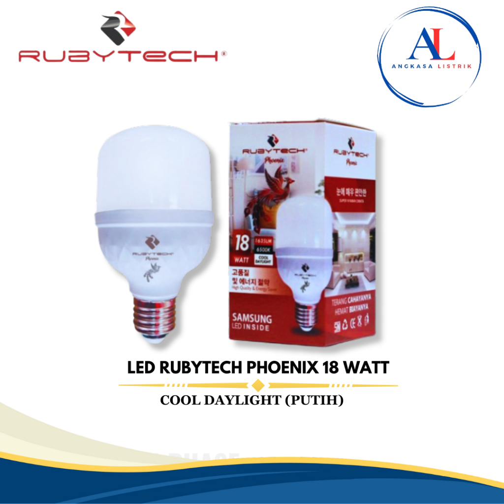 Jual LAMPU LED RUBYTECH PHOENIX 18 WATT T-BULB | Shopee Indonesia
