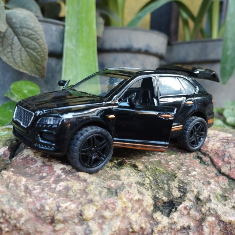 Jual die cast miniatur mobile hrv bahan besi pullback bisa buka pintu ...