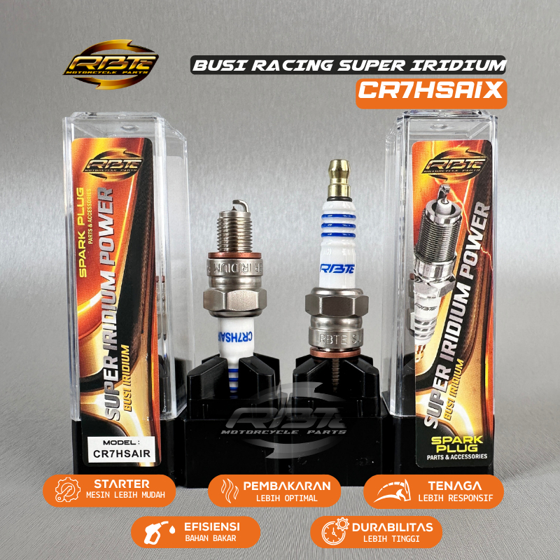 Jual BUSI RACING SUPER IRIDIUM MIO J M3 SOUL GT FREEGO FINO XRIDE GEAR 125 JUPITER Z VEGA ZR RR ...