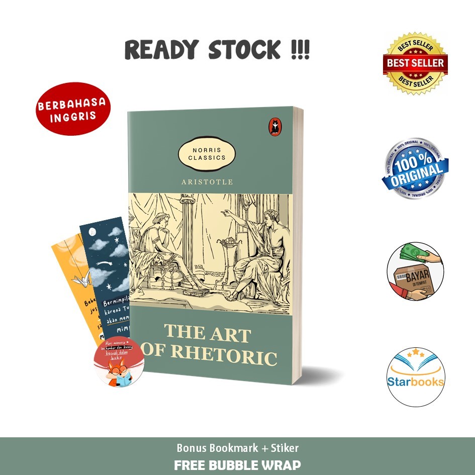 Jual Buku The Art of Rhetoric By Aristotle - Norris (Novel Inggris ...