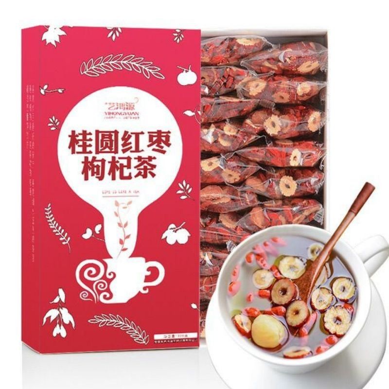 Jual HS 1 Kotak 20 Bungkus Teh Hong zao gou qi (Red Date Wolfberry Tea ...