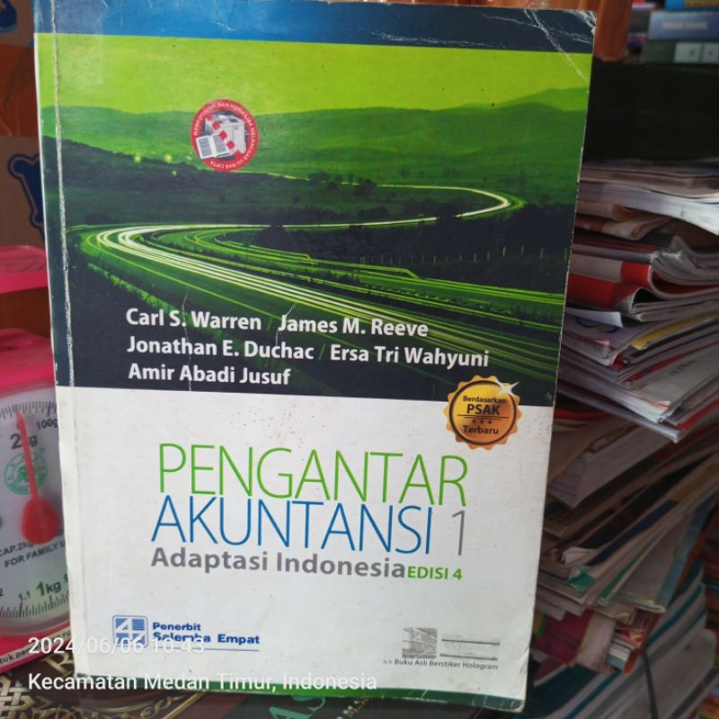 Jual PENGANTAR AKUNTANSI 1 ADAPTASI INDONESIA EDISI 4 | Shopee Indonesia