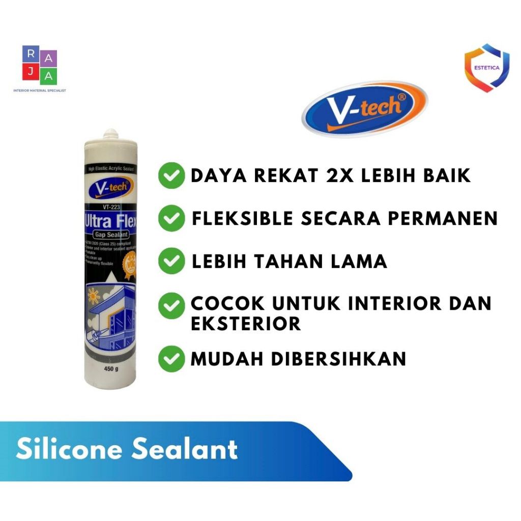 Jual Lem Sealent Lem Silicone Untuk Lis Plafon PVC, Lis Figura dan ...