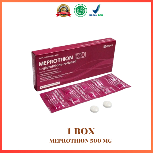 Jual Meprothion 500mg 1 box (isi 3 strip) | Shopee Indonesia