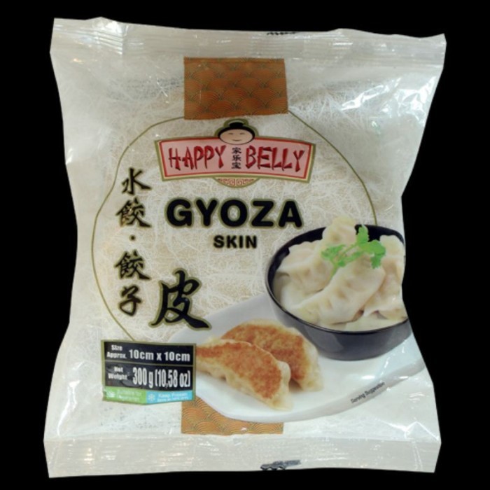 Jual kulit gyoza skin happy belly | Shopee Indonesia