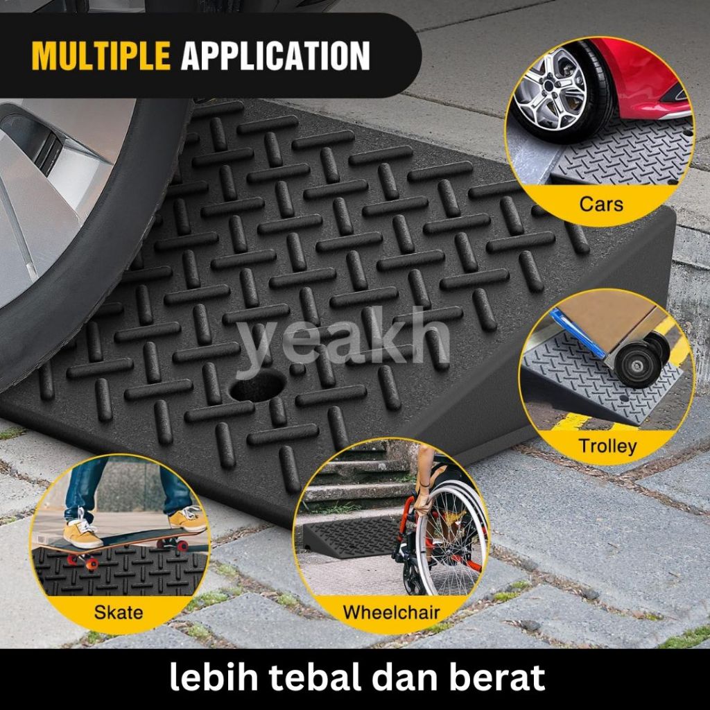 Jual Tanjakan MOBIL Portable Portabel Tangga Tanjakan MOTOR Mobil KARET ...