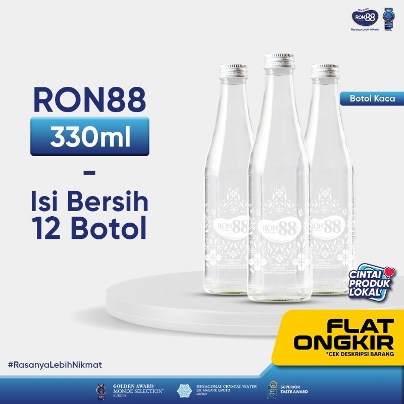 Jual Ron 88 Botol Kaca 330ml (isi 12 Botol) | Shopee Indonesia