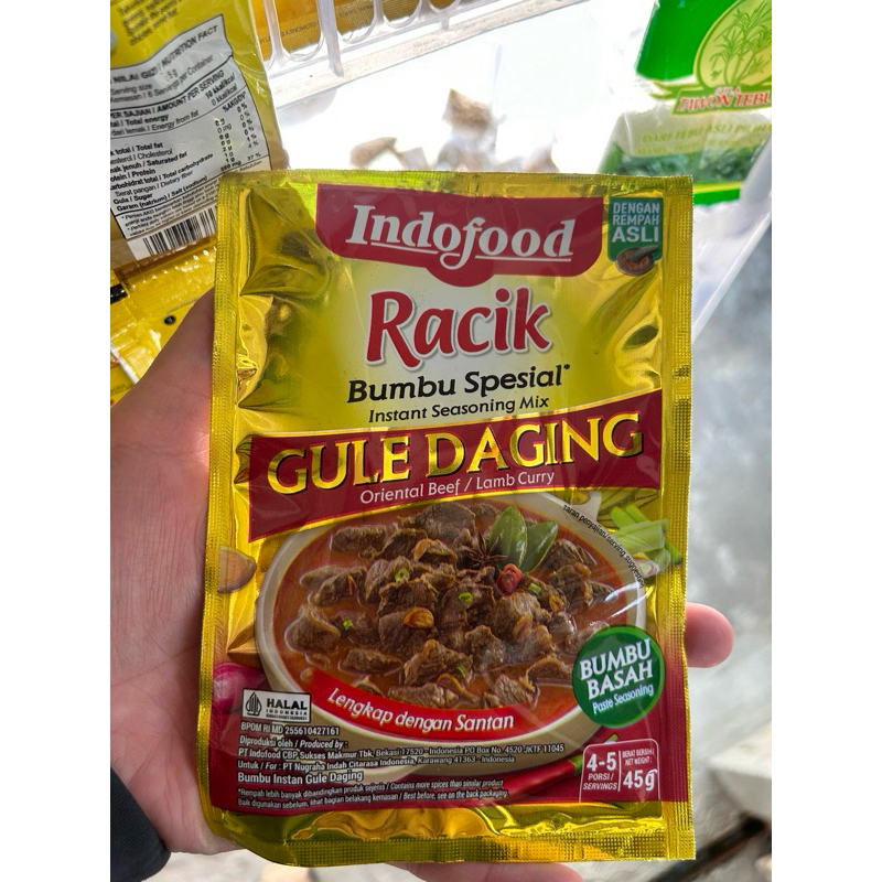 Jual Racik Indofood Gule Daging | Shopee Indonesia
