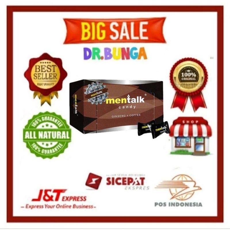 Jual MENTALK CANDY KOPI GINGSENG ISI 30 PERMEN ORIGINAL | Shopee Indonesia