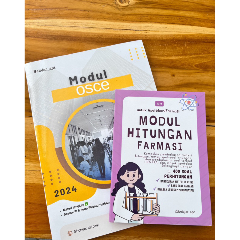 Jual Bundling Modul Hitungan dan OSCE (baca deskripsi dulu ya kak sebelum membeli) | Shopee ...