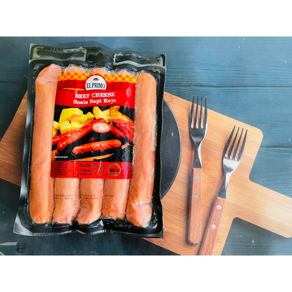 Jual Sosis El Primo Beef Cheese 500gr | Shopee Indonesia