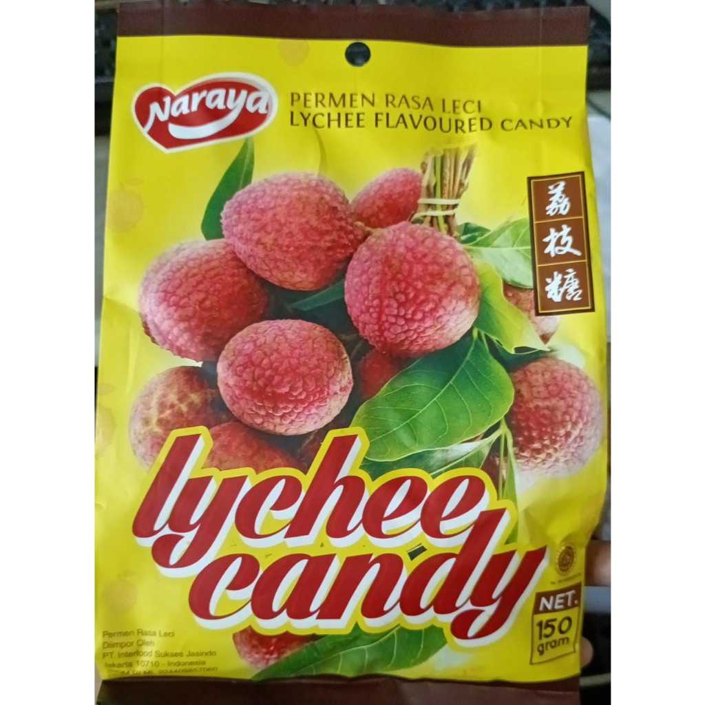 Jual Naraya Permen Rasa Leci 150g | Shopee Indonesia