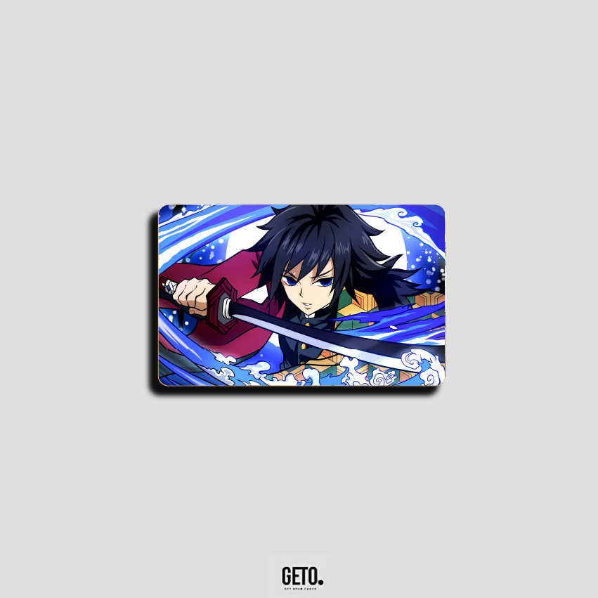 Jual Stiker Sticker Skin Kartu Atm Demon Slayer Special Hologram | GETO ...