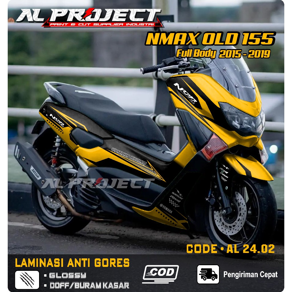 Jual Decal Sticker Nmax Lama Full Body 2015 - 2019 Dekal Stiker Full ...