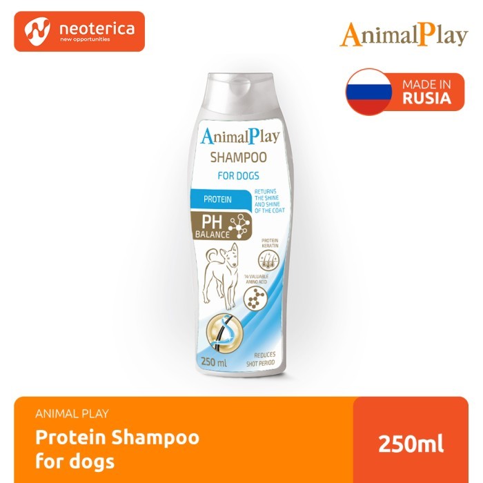 Jual Animal Play Protein Shampoo for Cat & Dog 250ml | Shopee Indonesia