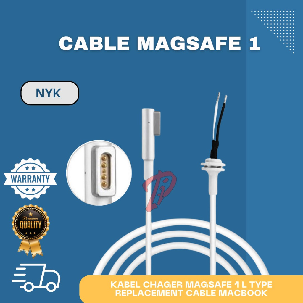 Jual Kabel Chager Magsafe 1 L Type Replacement Cable Macbook | Shopee ...