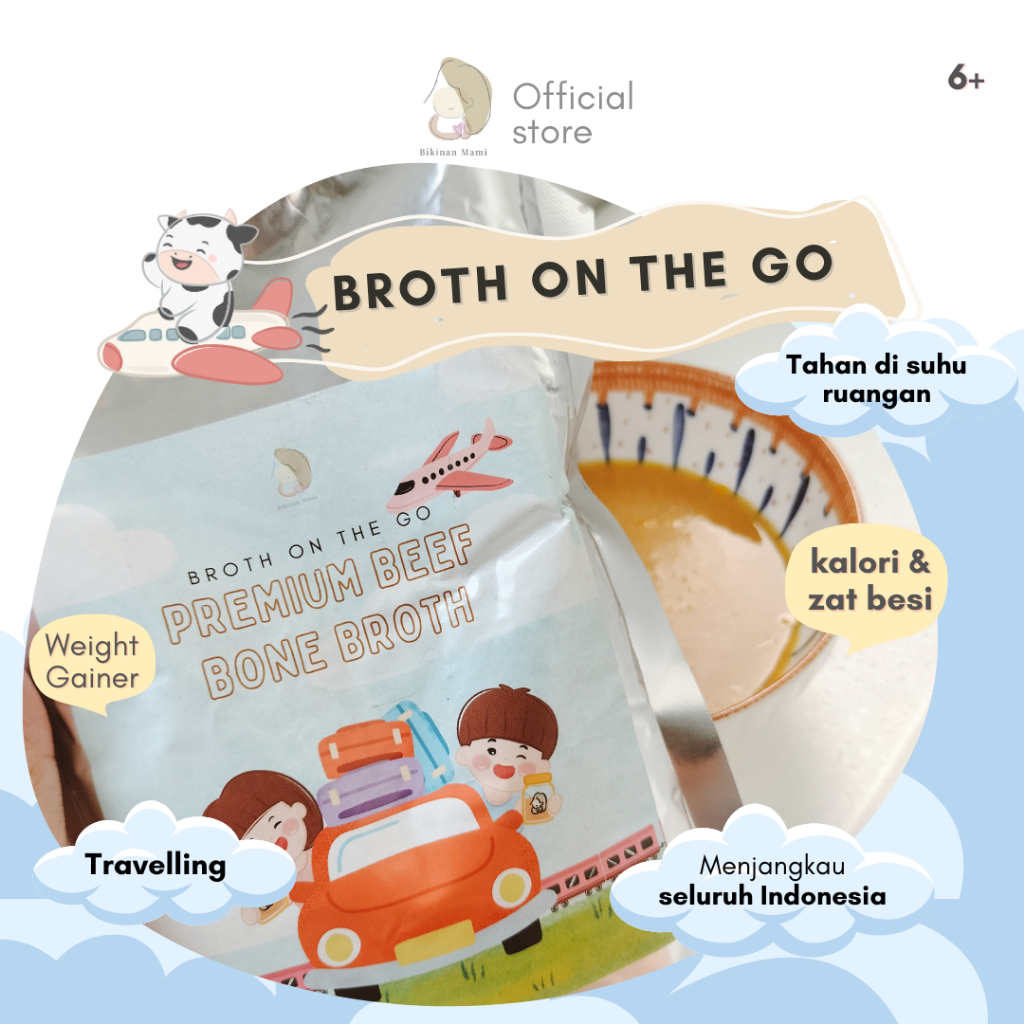 Jual Bikinan Mami Premium Beef Bone Broth ON THE GO - Kaldu Sapi Cair ...