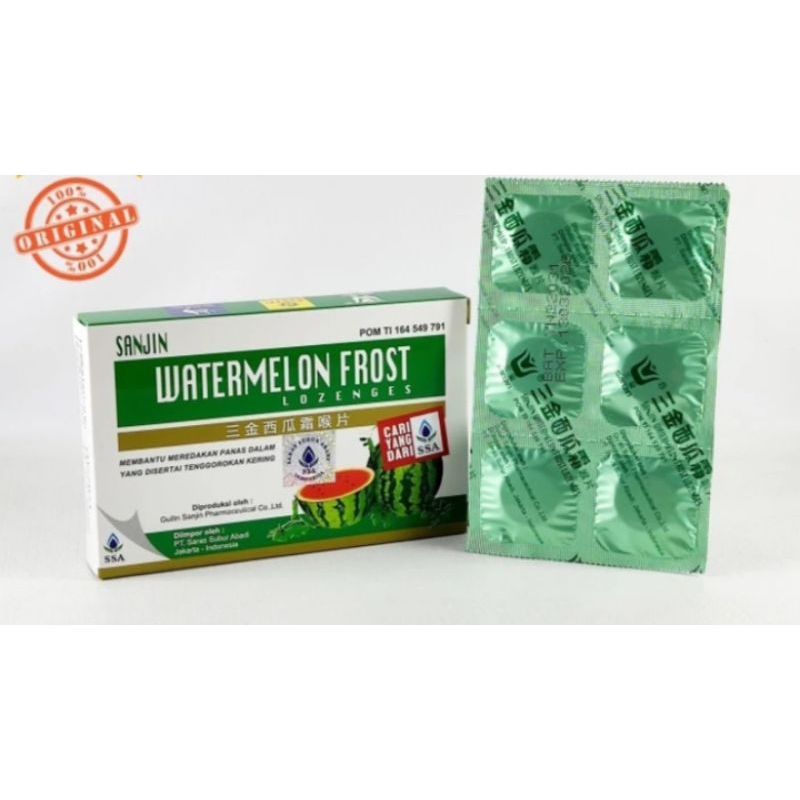 Jual Water Melon Frost Obat Panas Dalam Sakit Tenggorokan | Shopee ...