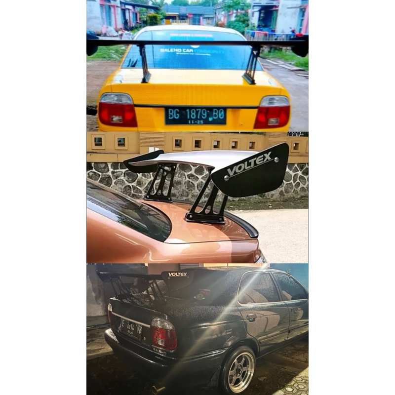 Jual Spoiler Voltex Sedan Tebal Like Original | Shopee Indonesia