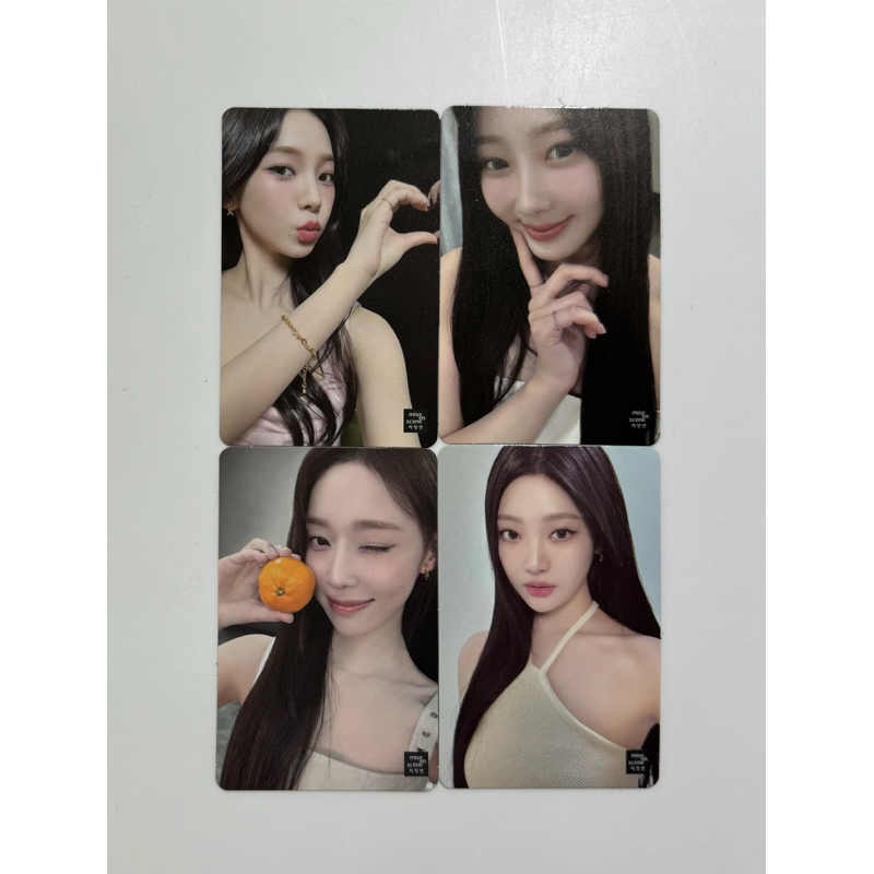 Jual Mise En Scene Aespa Karina Winter Giselle Ningning Photocard ...