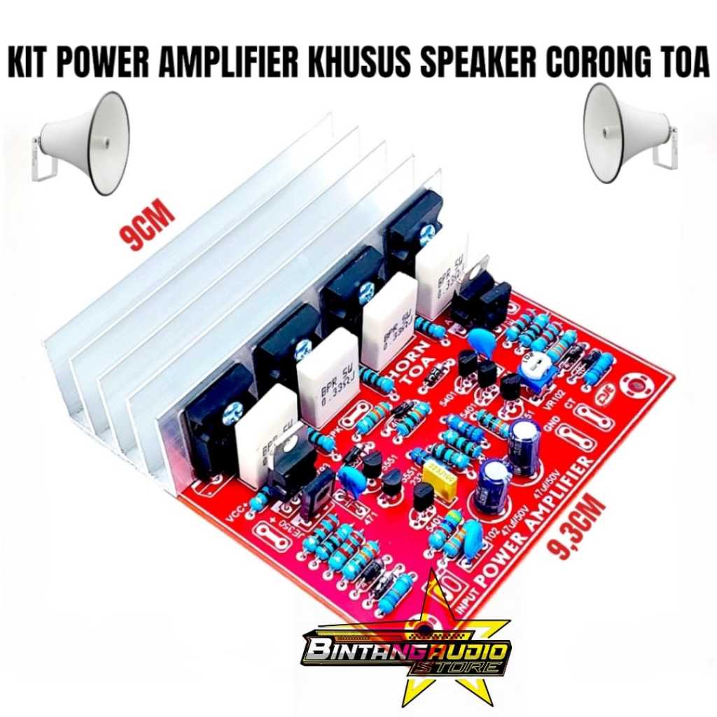 Jual Kit Driver Khusus Power TOA Lengkap Final + Heatsink Kualitas ...