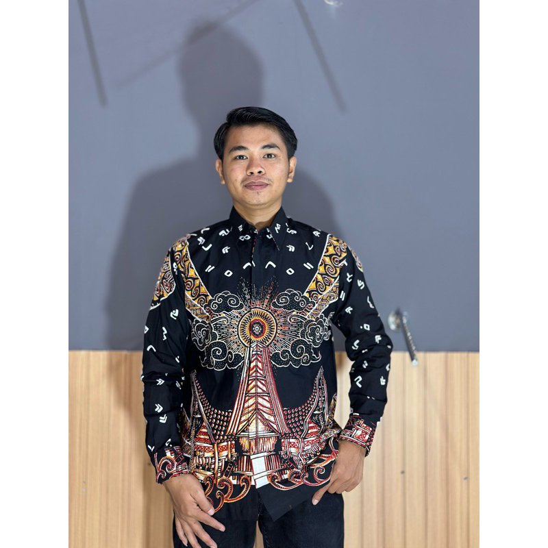 Jual Batik Lontara Khas Bugis Makassar (Pakai Furing/Lapisan) | Shopee ...
