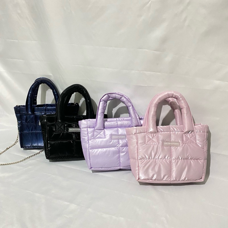 Jual KAREN FUFFY HOLOGRAM | TAS SELEMPANG WANITA TAS HAND BAG FUFFY ...