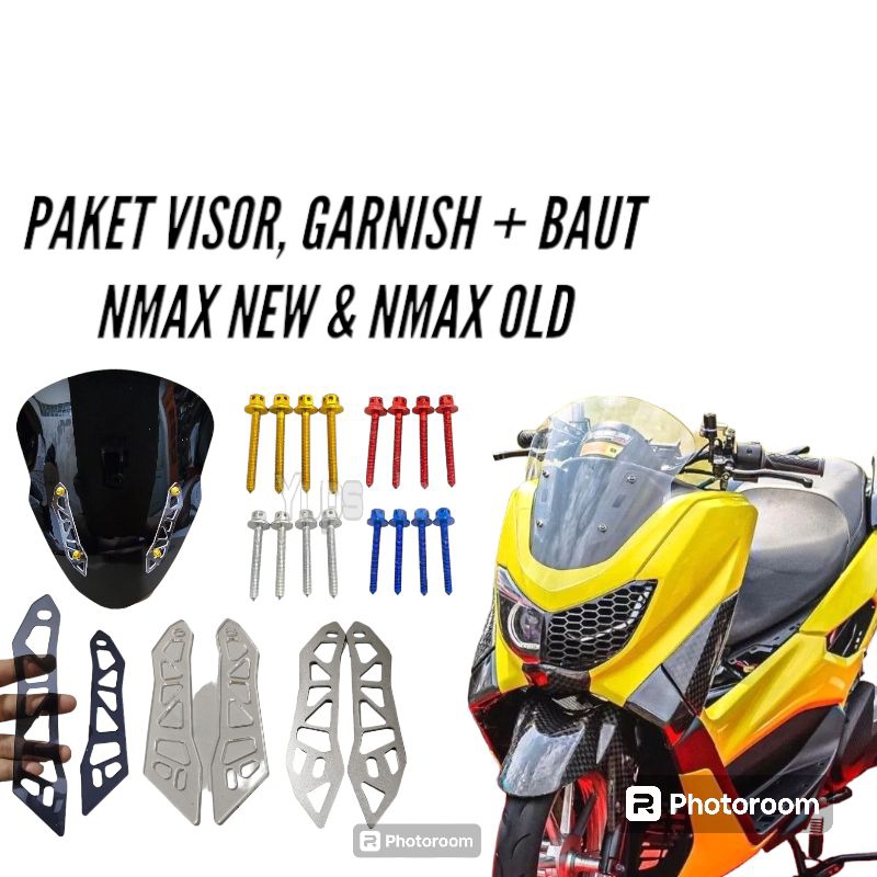 Jual Paketan visor winshield nmax old nmax new model standar thailand ...