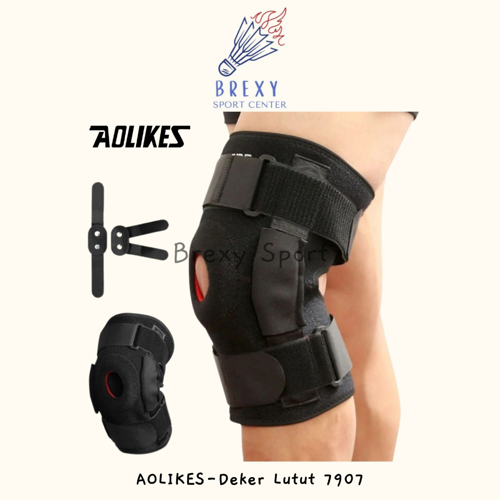 Jual AOLIKES 7907 Knee Support Knee Pad Pelindung Lutut Deker Knee ...