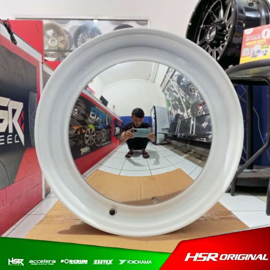 Jual Velg Mobil Klasik HSR Type MIRROR R15 Lebar 6,5 Rata Body Pcd ...