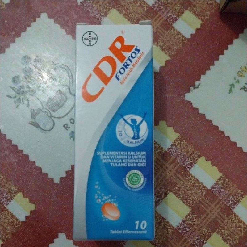 Jual CDR Fortos 10 tablet exp jan 2025 | Shopee Indonesia