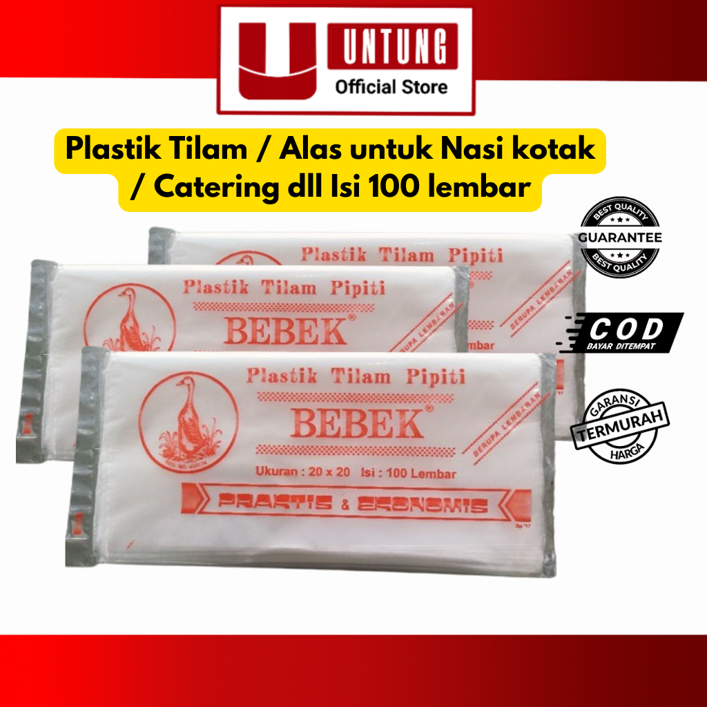 Jual Plastik tilam Pipiti untuk alas makanan ( Nasi kotak/Sterofoam ...
