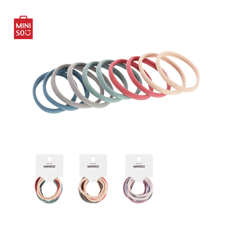 Jual Miniso Ikat Rambut Korean Style 1 Set isi 10 Pcs mns2010116110102 ...