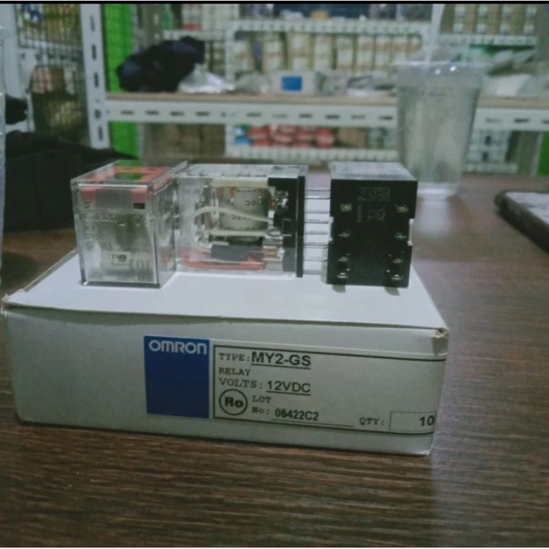 Jual RELAY OMRON MY2-GS 12VDC ORIGINAL ASLI | Shopee Indonesia