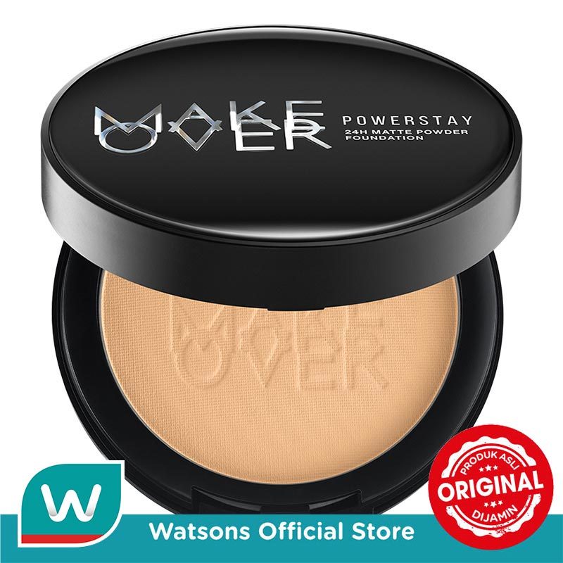 Jual Make Over Powerstay 24H Matte Powder Foundation W33 Honey Beige ...