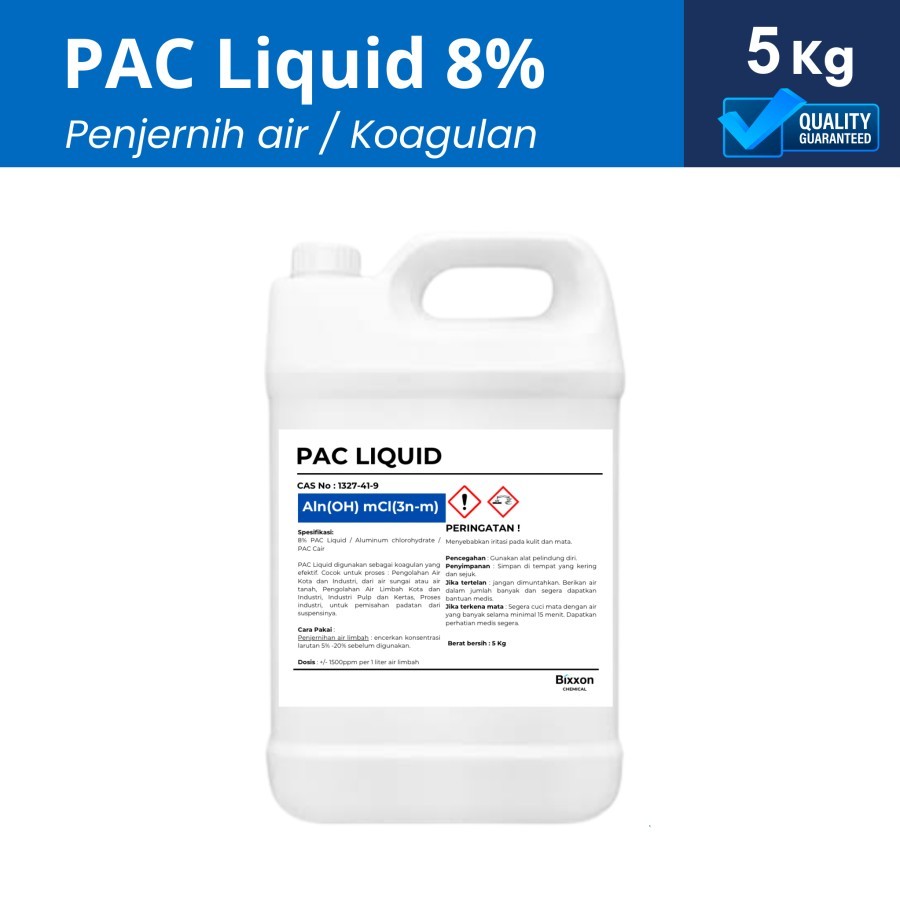 Jual Penjernih Air / PAC Liquid / Koagulan 5Kg | Shopee Indonesia