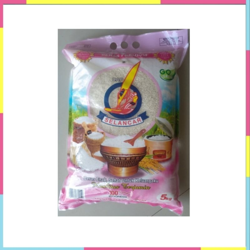 Jual Beras Selancar Lokal 5Kg | Shopee Indonesia