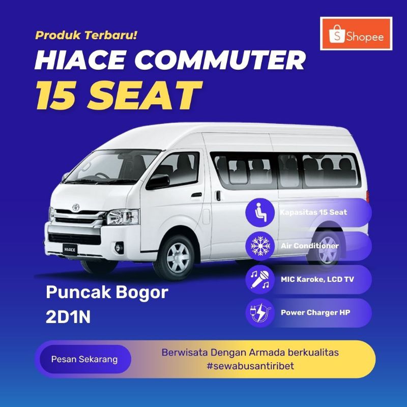 Jual HIACE COMMUTER GARUT 2D1N | Shopee Indonesia