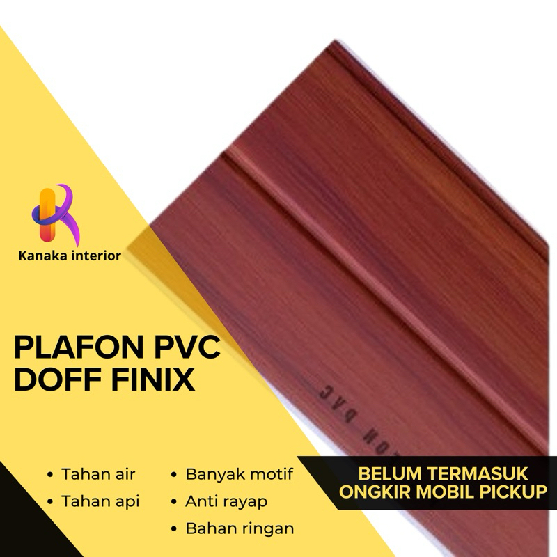Jual PLAVON PVC FINIX DOFF / KANAKA PLAFON PVC / KANAKA PLAFON / KANAKA ...
