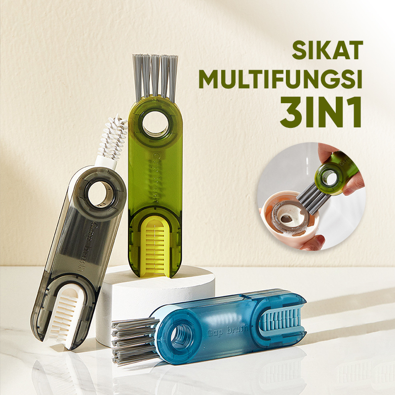 Jual 4in1 Sikat Pembersih Sela-Sela Botol Celah Sempit Tumbler Cleaner ...