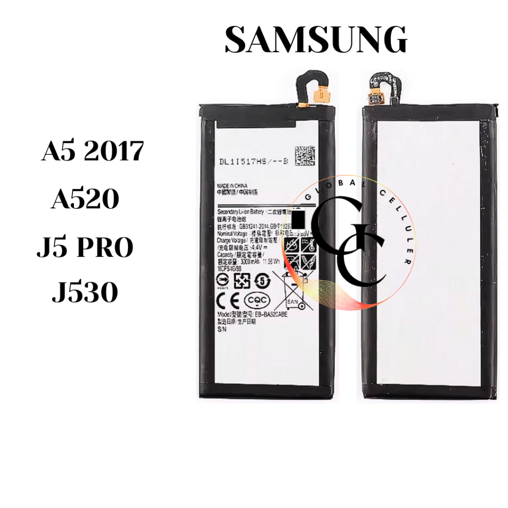 Jual Baterai Samsung A5 2017 A520 J5 Pro J530 Original (Batre Batrai ...