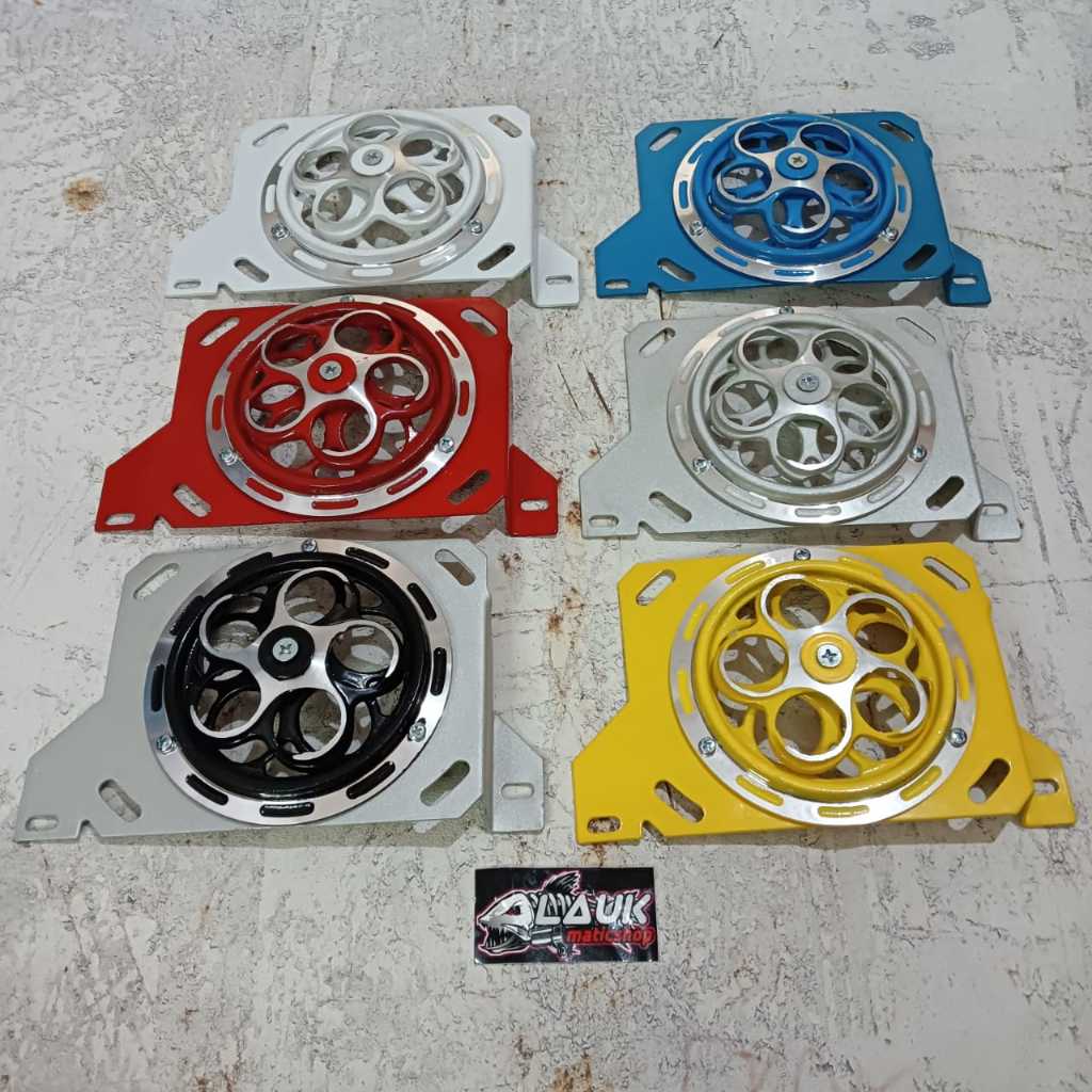 Jual cover radiator set spiner spinner motif bulat cnc yamaha nmax ...