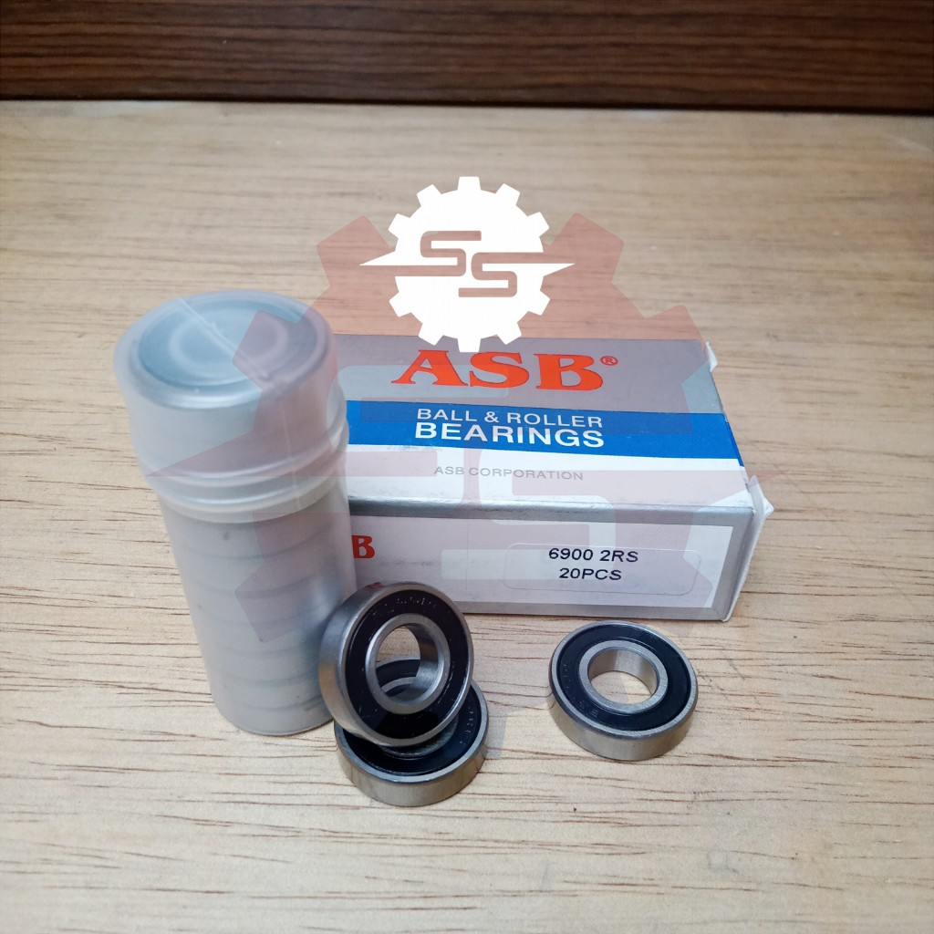 Jual Bearing/Laher/laker asb 6900 2rs 6900rs ASB ORIGINAL | Shopee ...