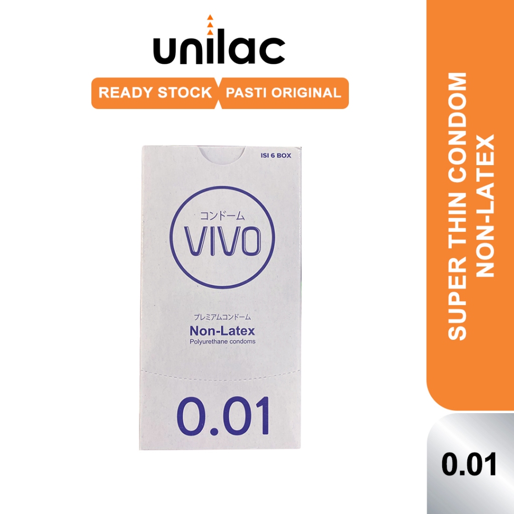 Jual Kondom Vivo Condom 0.01 Isi 2 Pcs - Alat Kontrasepsi Kondom Vivo Superthin Condom Vivo ...