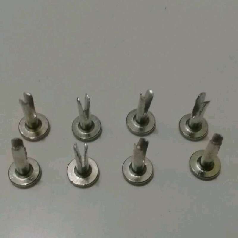 Jual PAKU BELAH / PAKU RIVET / PAKU PECAH / BUAT PEMASANGAN TALI HELM ...