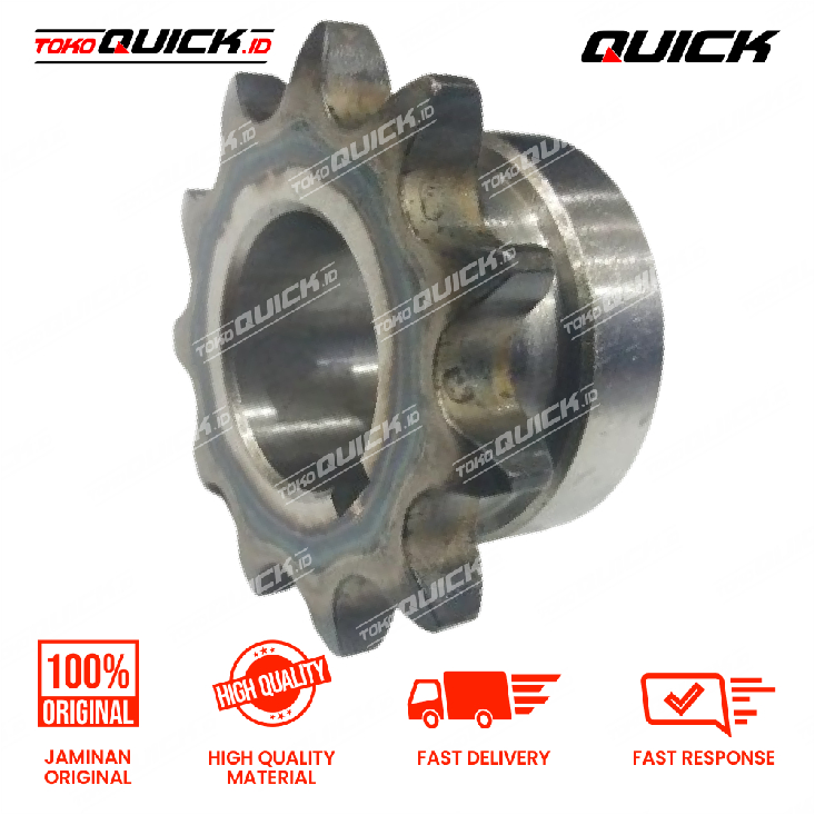 Jual Sparepart Traktor Quick, SPROCKET 11 T, G1000/BOXER/ZEVA | Shopee ...